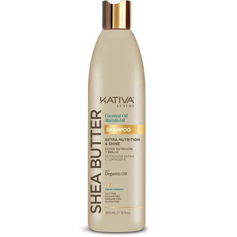 Kativa Luxury Shea Butter Coconut Marula Oil Shampoo 355 ml. - 75060623 Kativa Luxury Shea Butter Coconut Marula Oil Shampoo 355 ml. - 75060623